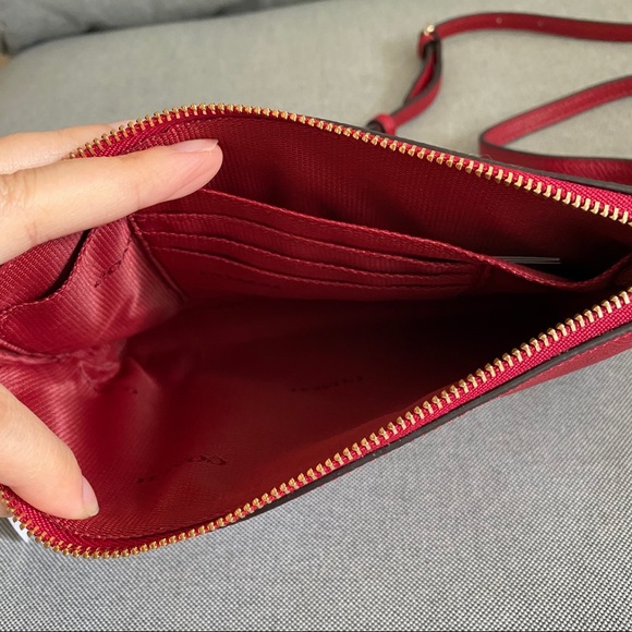 Coach | Bags | Coach Mini Crossbody Bag Nwt Red Leather | Poshmark